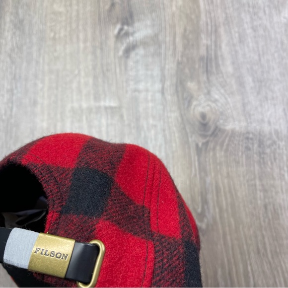 Filson | Accessories | Filson Mackinaw Wool Forester Cap 2233034 Red ...